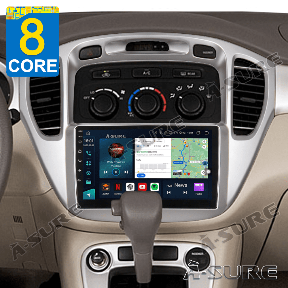 8-Core 4+64GB Car Stereo Radio for Toyota Highlander MK1 2000-2007 ...
