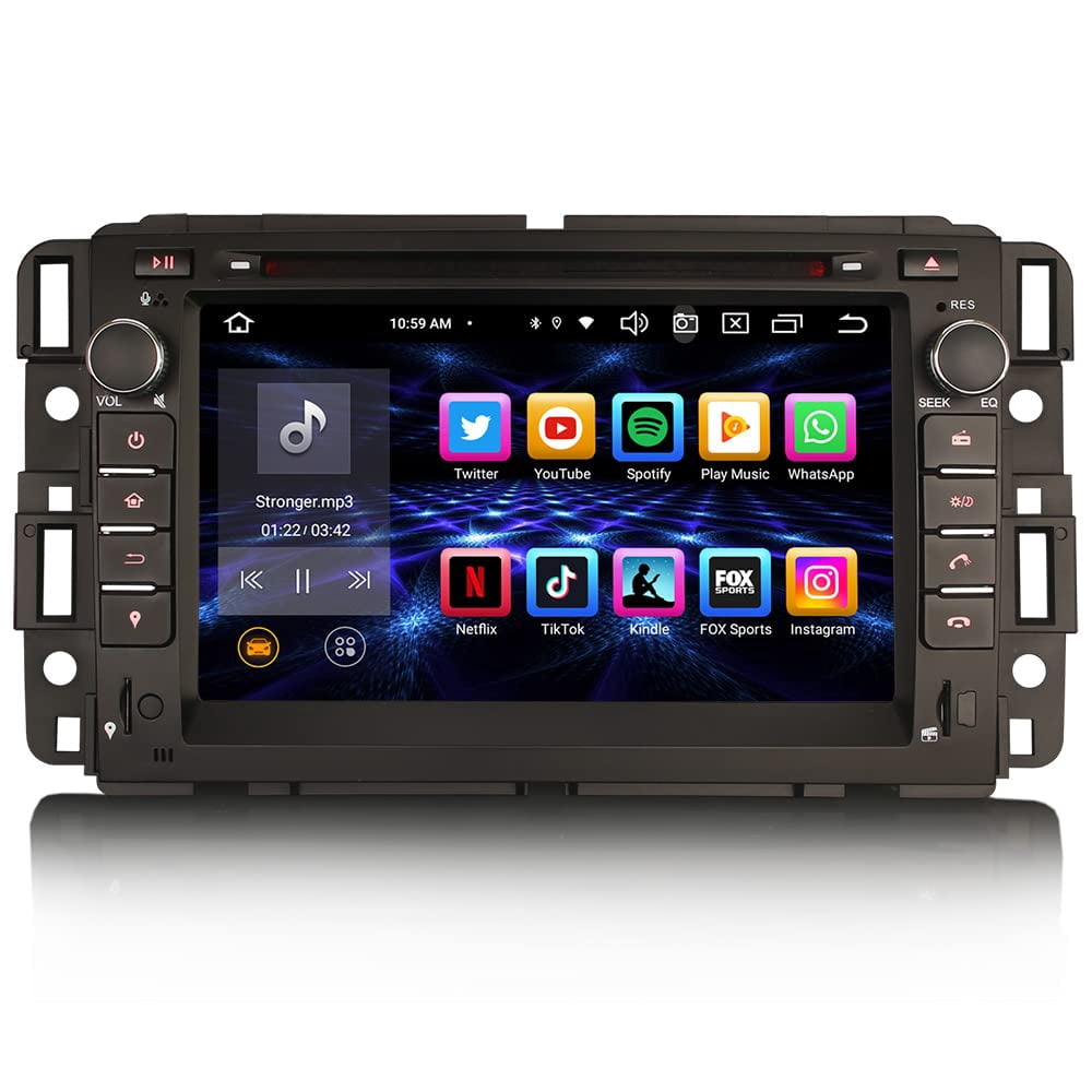 8-Core Android 12 Car Stereo Radio for Chevrolet Silverado Buick ...