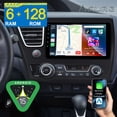 8-Core Android 15 Radio 6+128GB Car Stereo for Honda Civic IX 2013-2015 ...