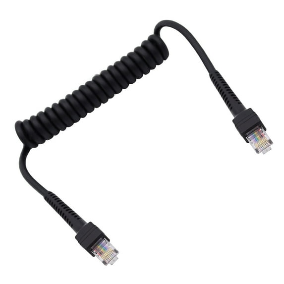 8 Cored Cat6 Shielded Spring Networking Cable Fast Speed Ethernet Cord ...