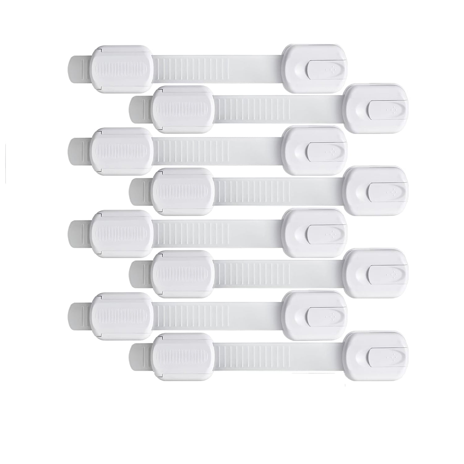 8 Count Child Safety Cabinets Strap Locks, Chaild Proof Baby Proofing ...