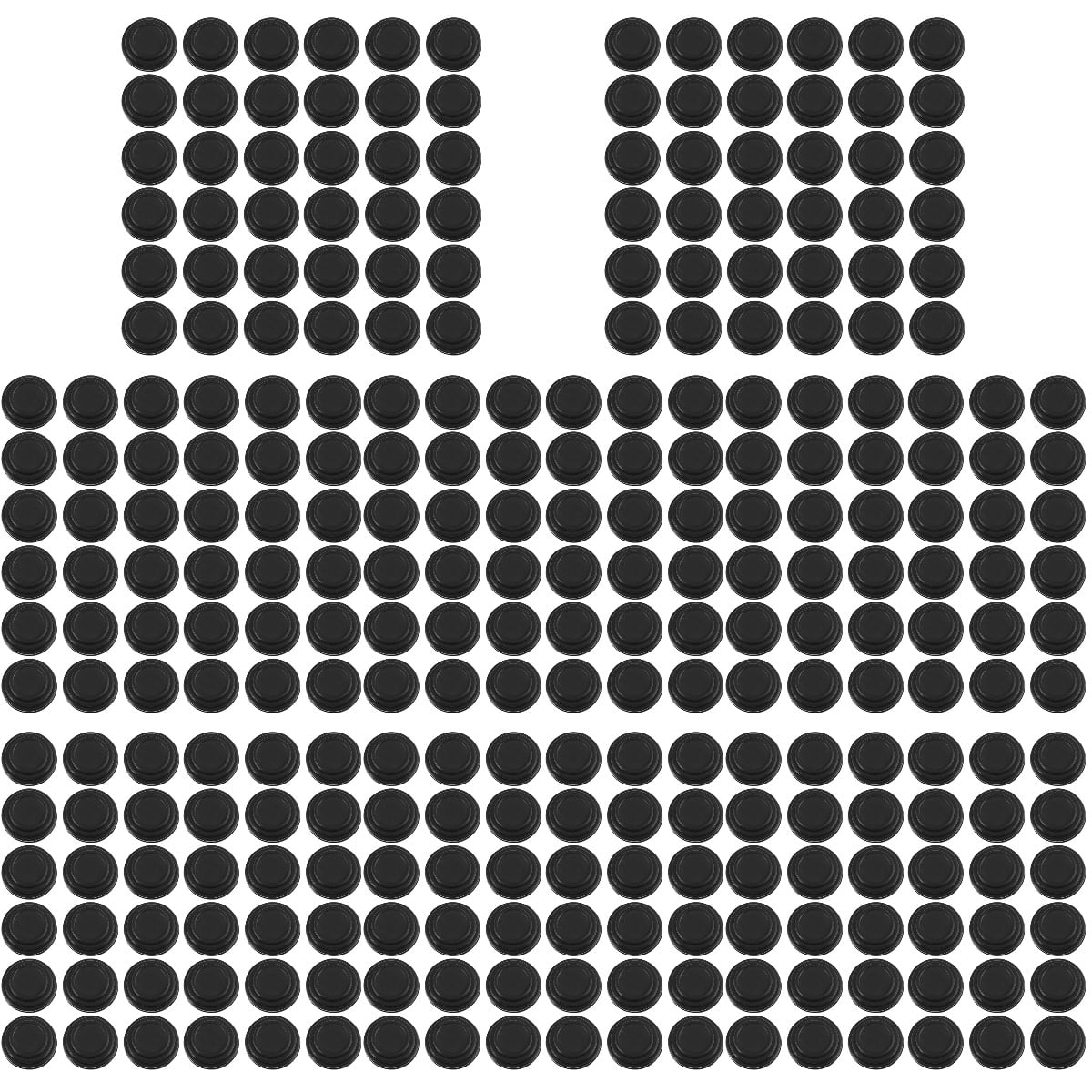 8 Count Slam Stopper Shock Absorbing Gasket Car Door Pad 2.70X2.70X0 ...