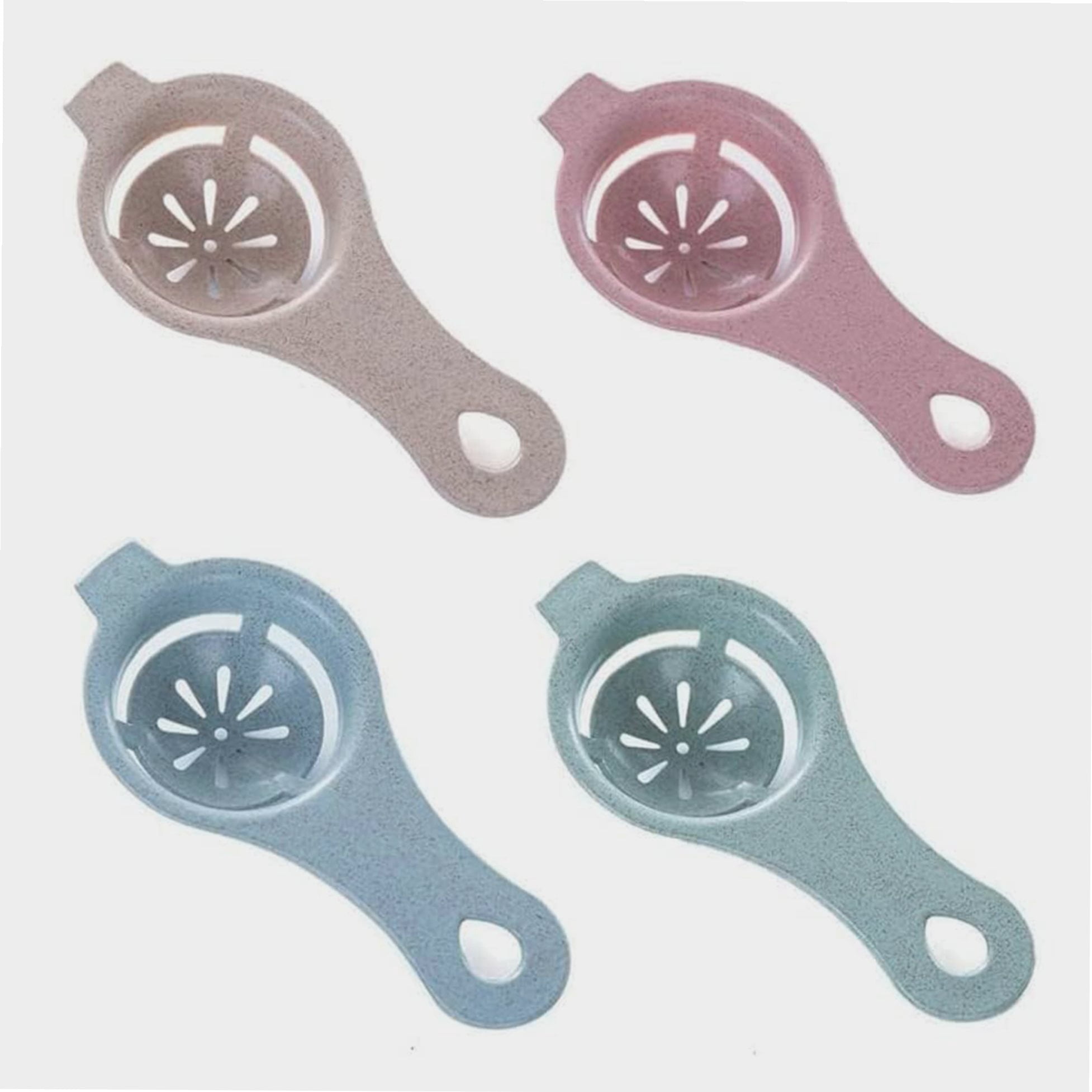 8 Counts Egg Yolk White Separator, Egg Separator Egg Yolk Separator ...