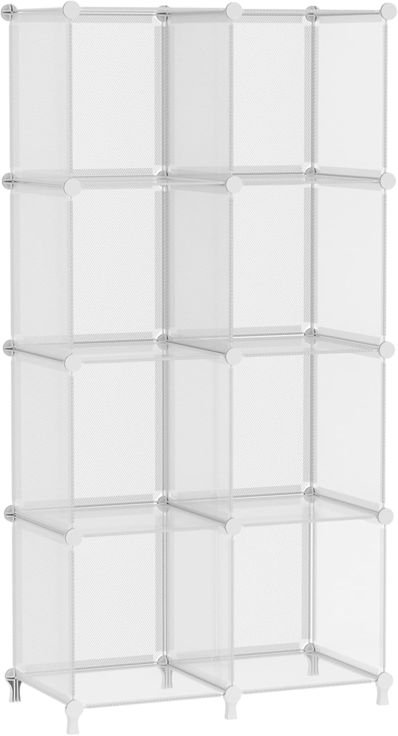 8 Cube Storage Organizer, Closet Shelf Storage, Bookcase Bookshelf, DIY ...