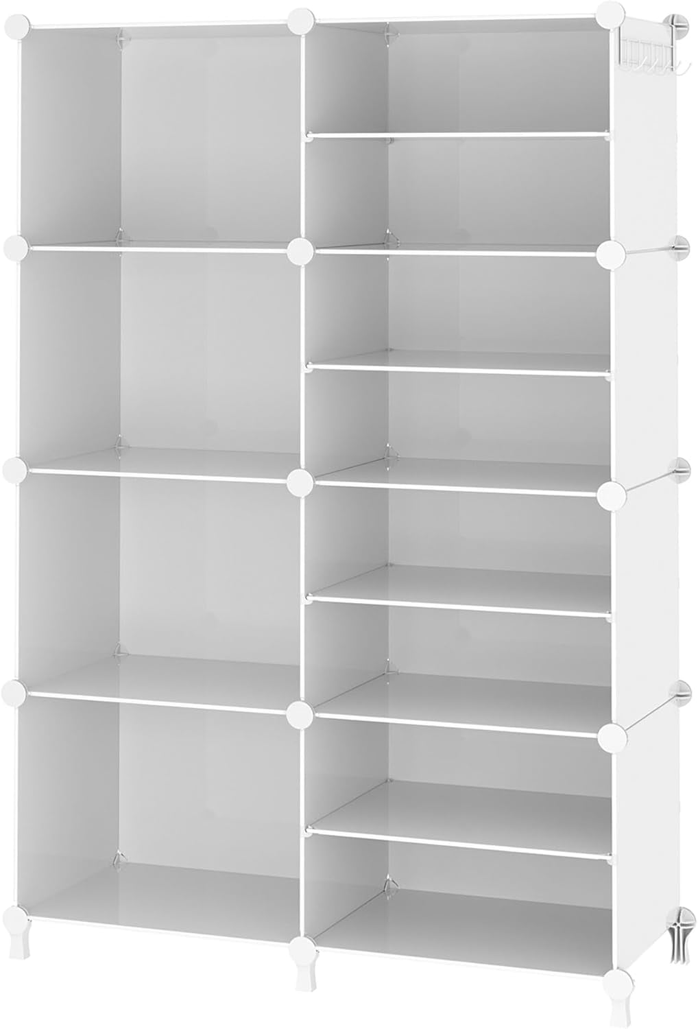 8 Cube Storage Shelves Closet Organizer Portable Clothes Organizers and ...