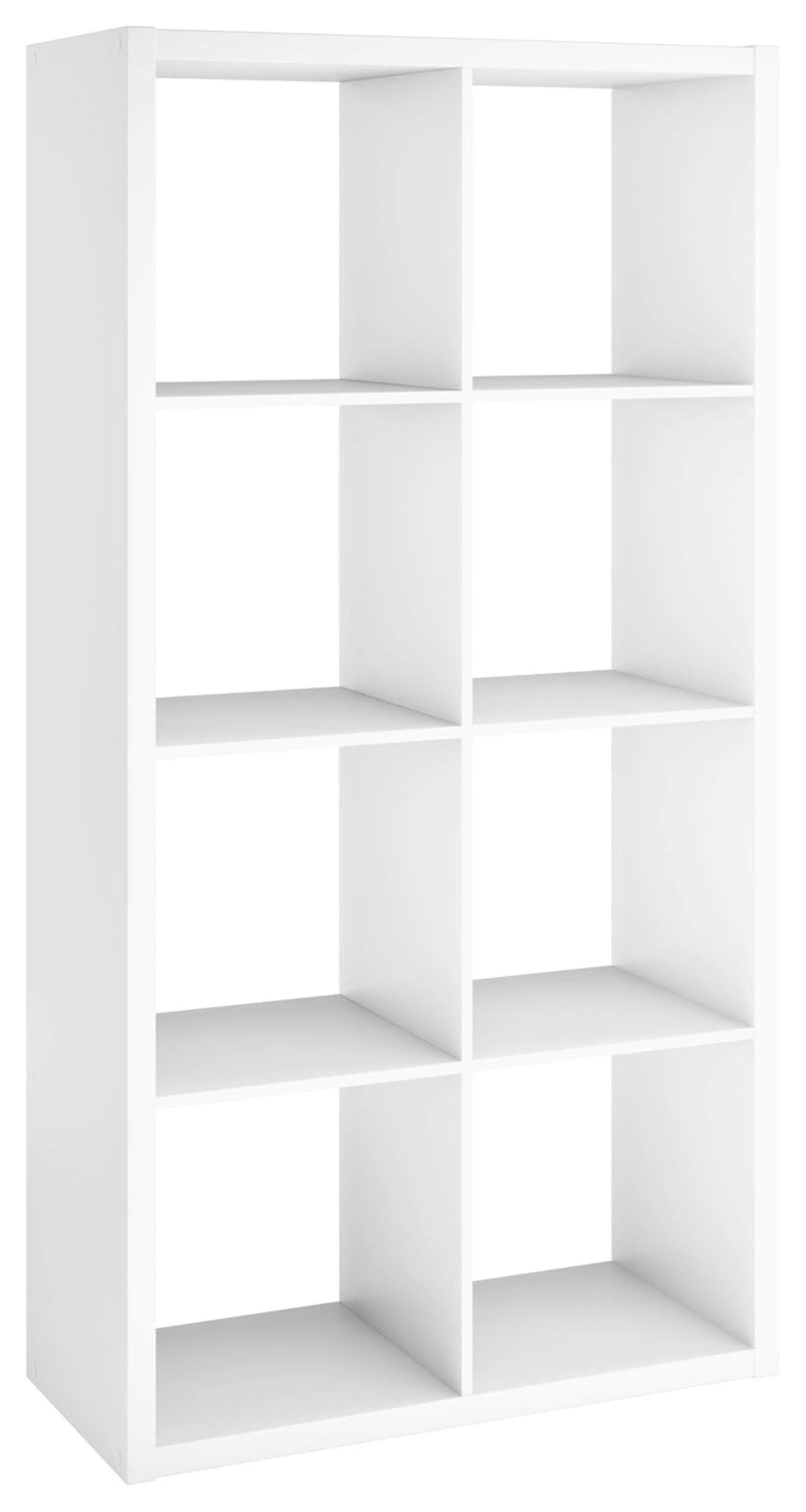 8 Cube Storage Shelving Unit, White - Walmart.com