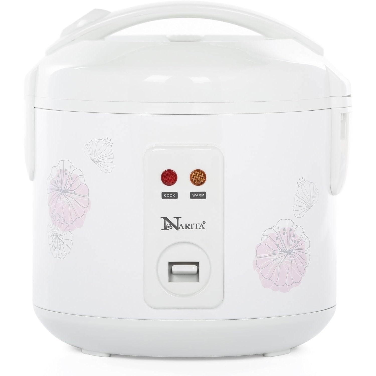 8 Cup Cooked/4 Cup Uncooked Rice Cooker, Easy Clean Removable Non-stick ...