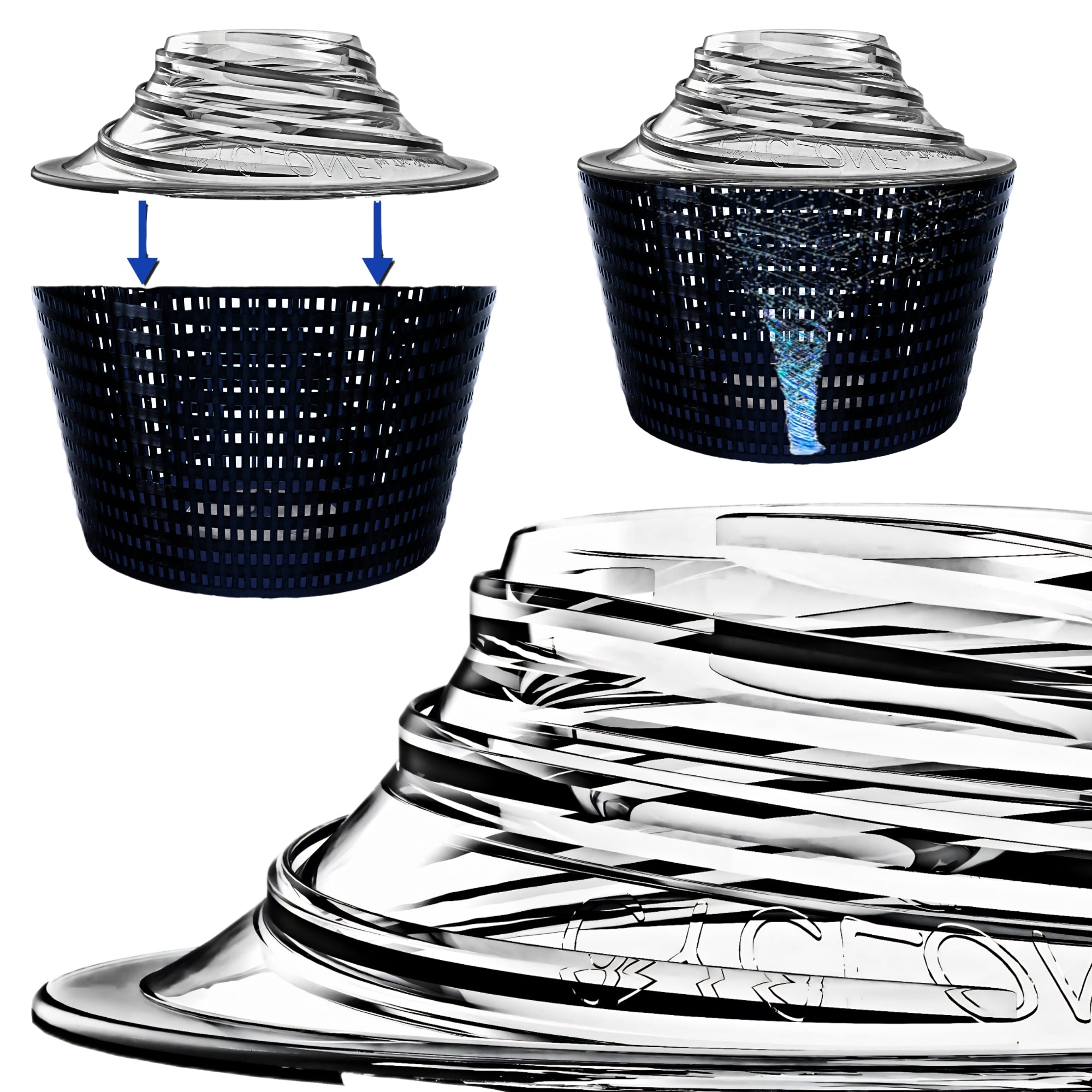 Purity Pool PCSTD 16 x 16 in. Pelican Featherweight Skimmer Scoop Mesh ...