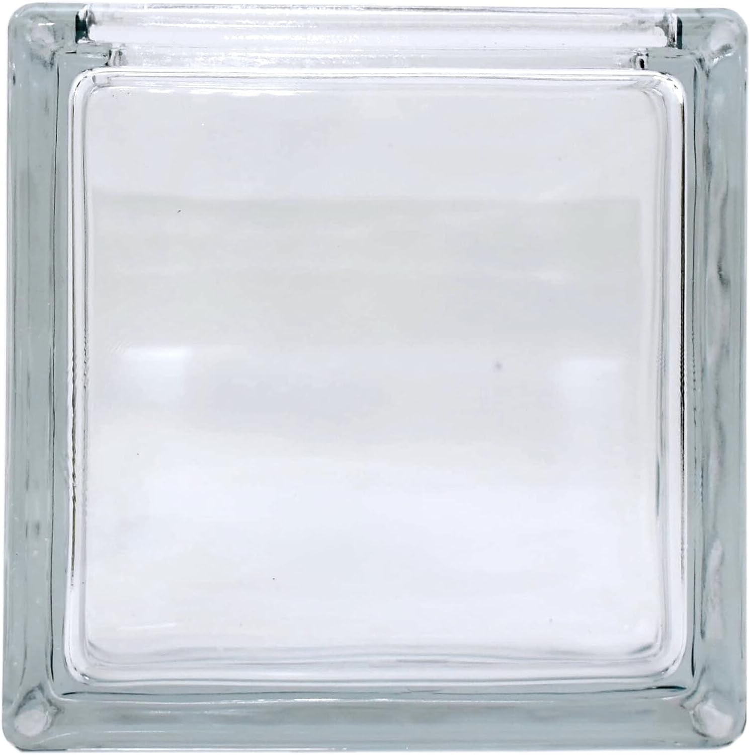 8" Decorative Craft Clear Glass Block by Mulia - Walmart.com