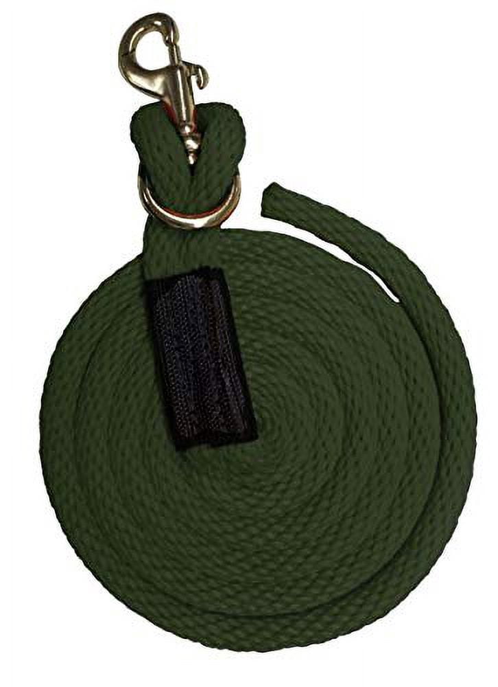 8' Derby Lead w/ Removable Snap (Hunter Green) - Walmart.com