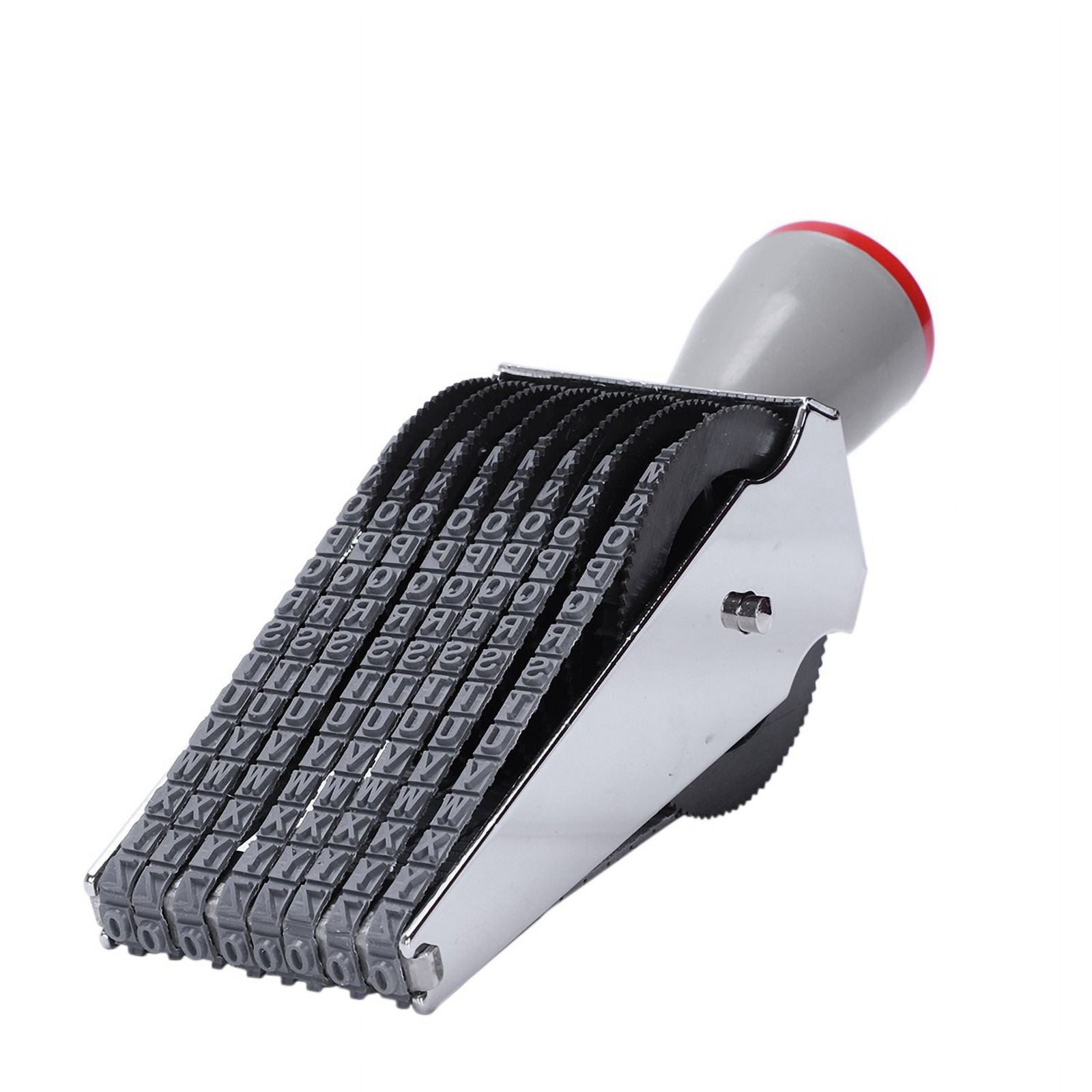 8 Digit Alphabet English Number Rolling Rubber Stamp Emboss Diy ...
