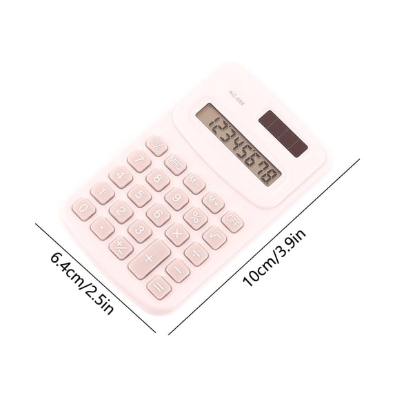 8 Digit Desk Calculator, Desktop Calculators with Large LCD Display ...