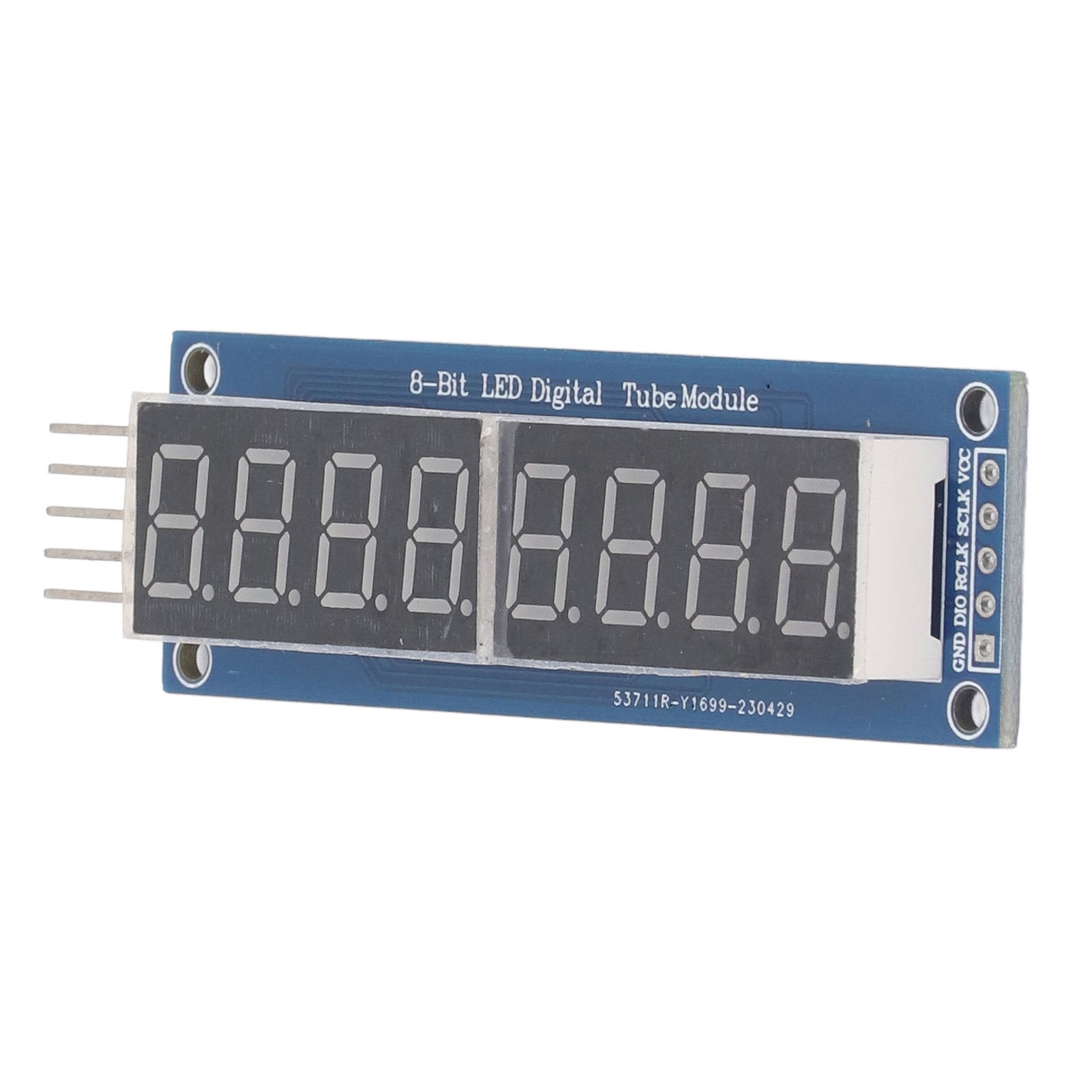 8 Digit Display Board Segment Digital Tube LED Display Module 74HC595 ...