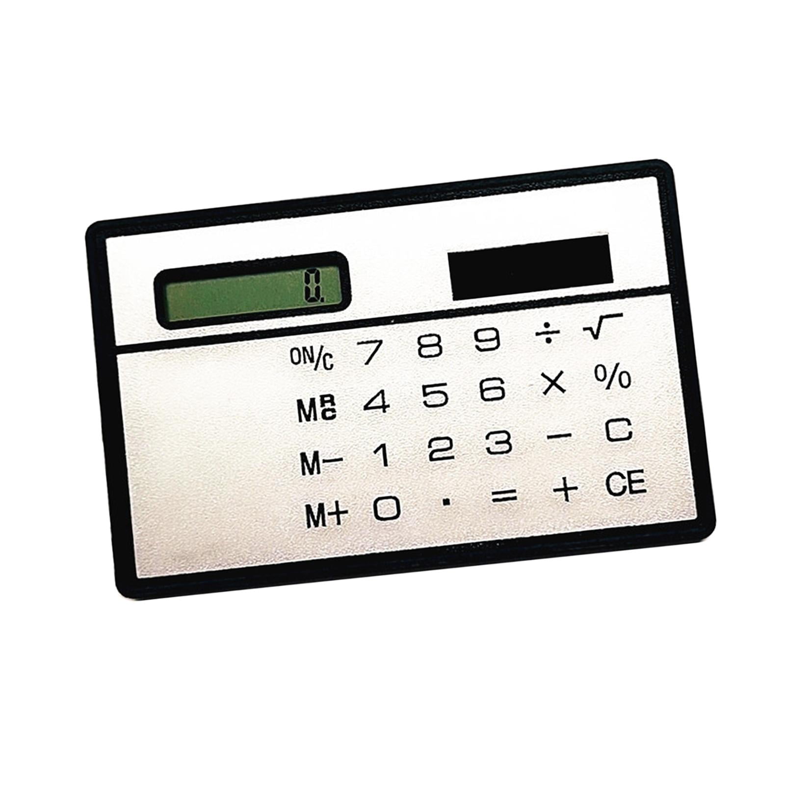 8 Digit Display Desktop Calculator Office Calculators with Solar Power ...