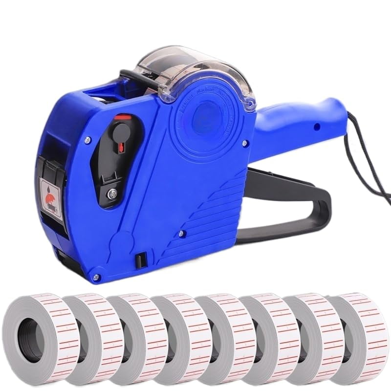 8-Digit Garvey Labeling Gun Kit - Heavy Duty Price Tag Gun with 11 ...