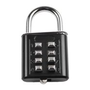 3 Digit Combination Padlock, 3mm Shackle, Zinc Alloy Heart Shaped Lock ...