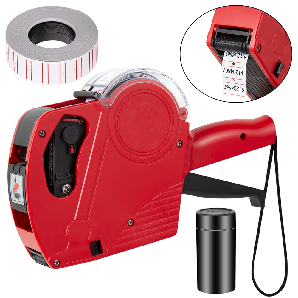8 Digit Price Labeler Manual Marking Machine, Portable Label Numerical ...