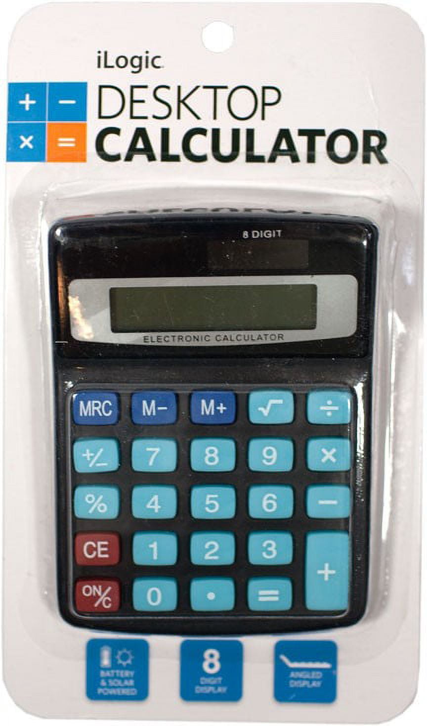 8-Digit Solar Calculator, Desktop Calculator, iLogic, Calculator, Best ...