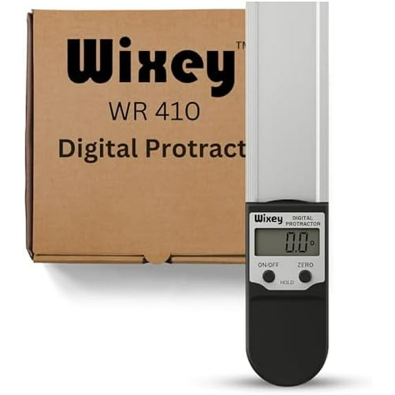 8'' Digital Protractor – Durable Angle Measuring Tool w/Magnetic Edges ...