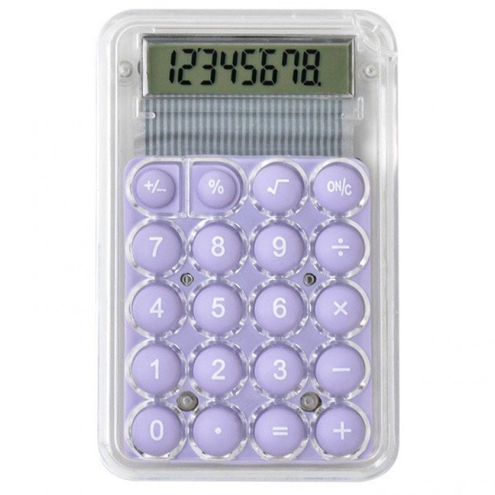 8 Digits Display Silence Widescreen Mini Calculator Students Portable ...