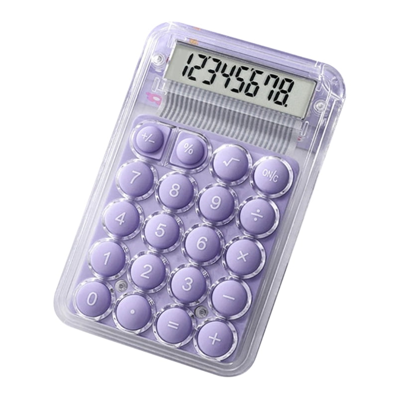 8 Digits Display Silence Widescreen Mini Calculator Students Portable ...