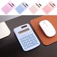 8 Digits LCD Display Mini Pocket Calculator, Sensitive Button Handheld ...