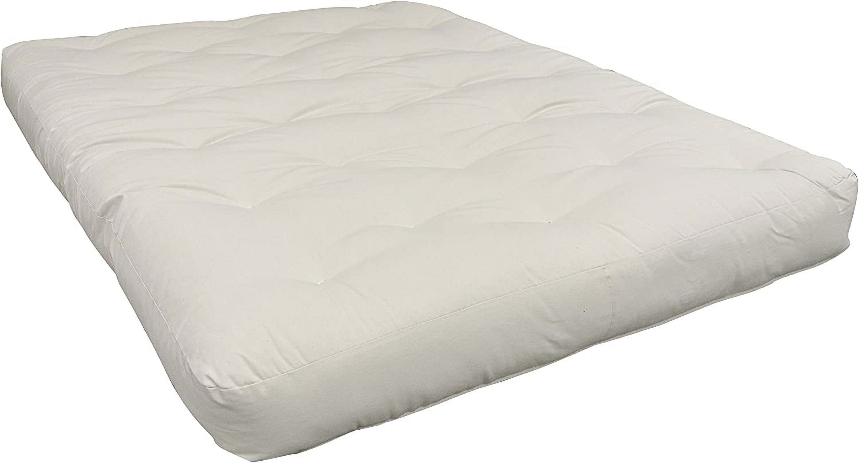 8" Double Foam & Futon Mattress, Natural, Full, Natural - Walmart.com