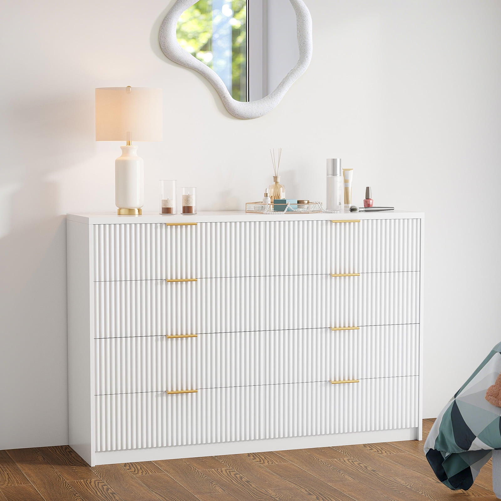 8 Drawer Dresser for Bedroom,Modern Dresser with 8 Drawers,Wide Chest ...