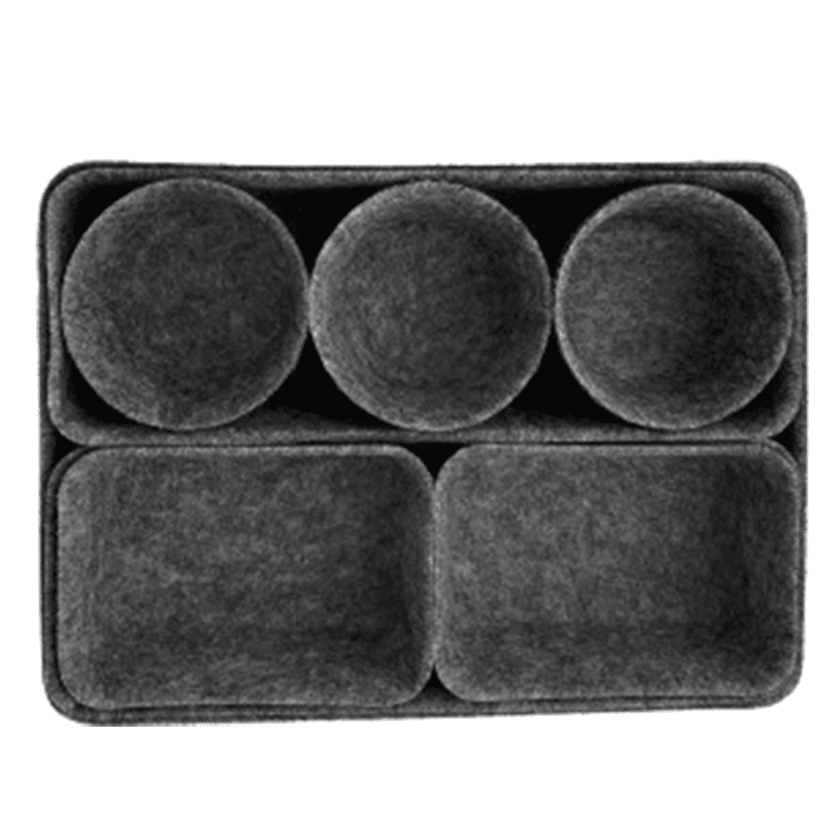 8 Drawer Organizer - Felt Storage Box for Home & Office - Walmart.com