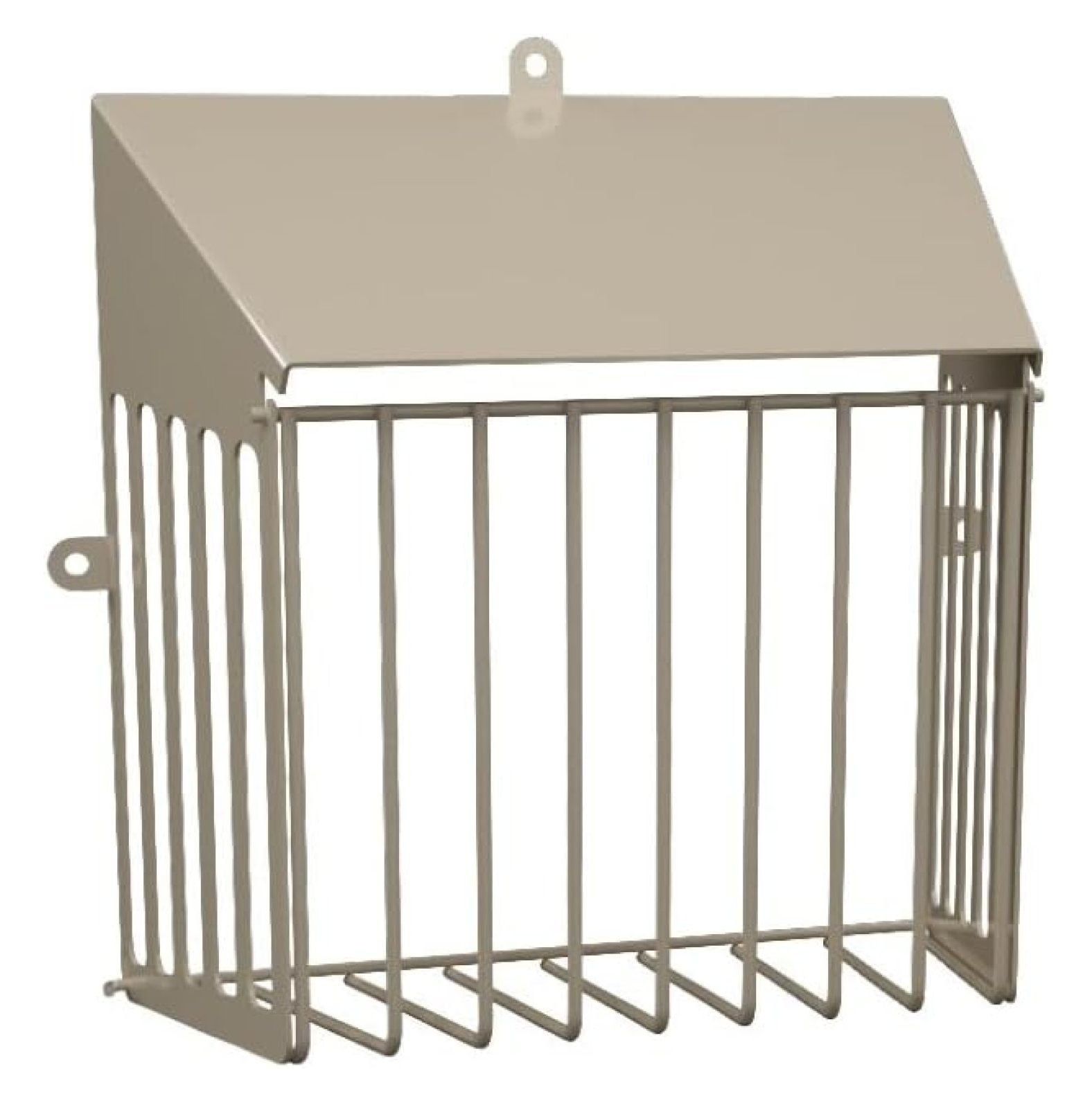 8" Dryer Vent Cover - Tan - Zinc Coated Steel - Squirrel & Pest Guard ...