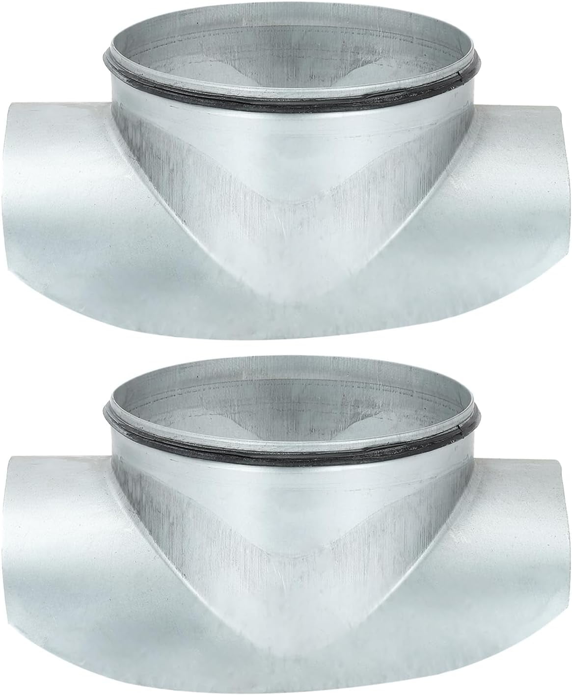 8" Duct To 8" Outlet Branch Extension, Duct Connector Saddle Take Off ...