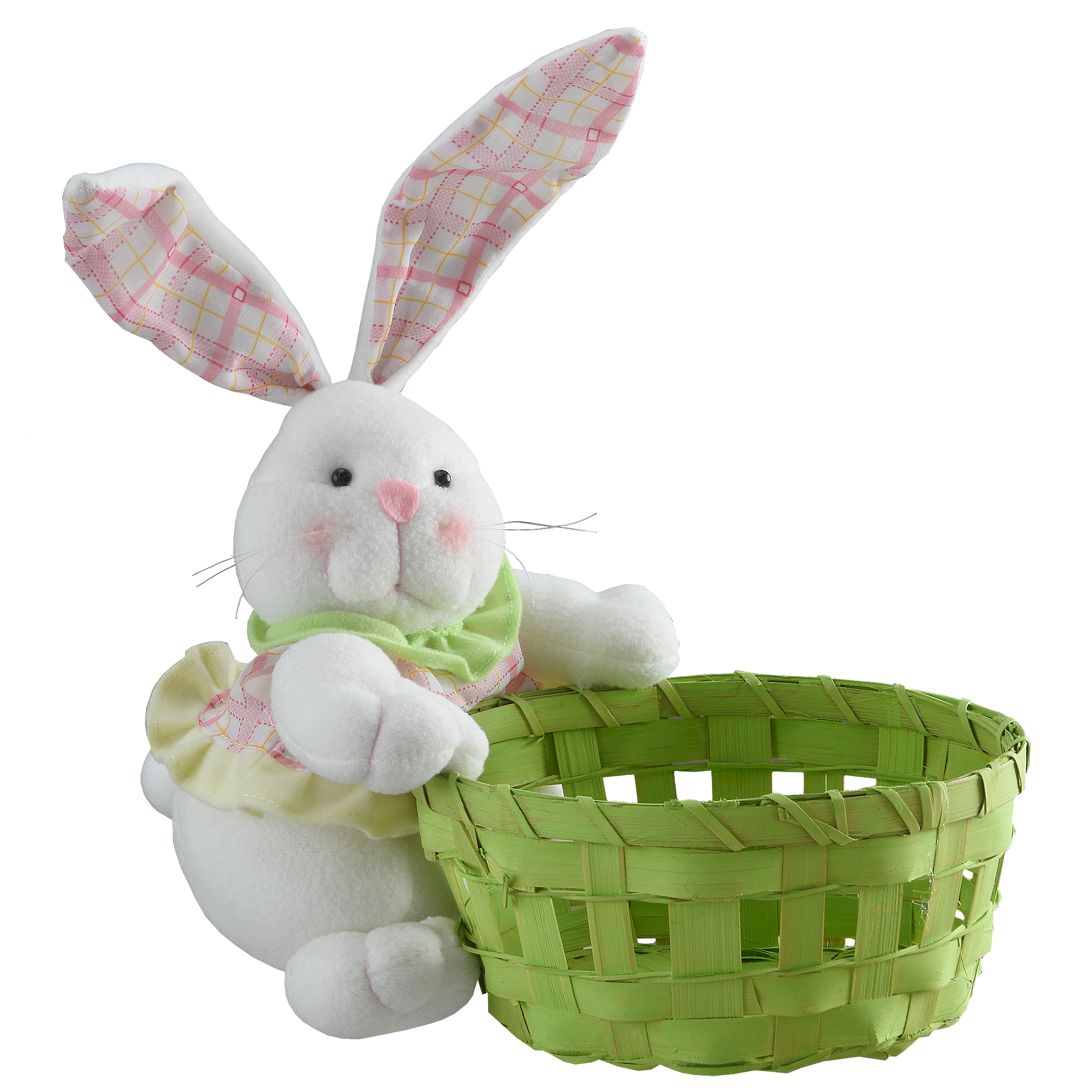 8" Easter Bunny and Basket - Walmart.com