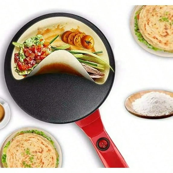 8" Electric Crepe Maker Portable Crepe Maker Cordless Crepe Pan Maker ...