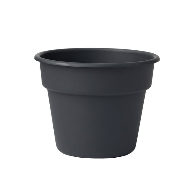 Mainstays 8" Black Planter - Eco planters for home decor - Walmart ...