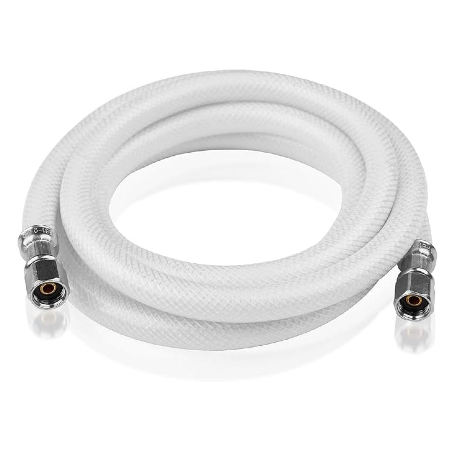 8 FT Refrigerator Water Line, Polyester-Reinforced PVC Braided Ice ...
