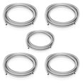 8 FT Refrigerator Water Line,Stainless Steel Braided Ice Maker Hose ...