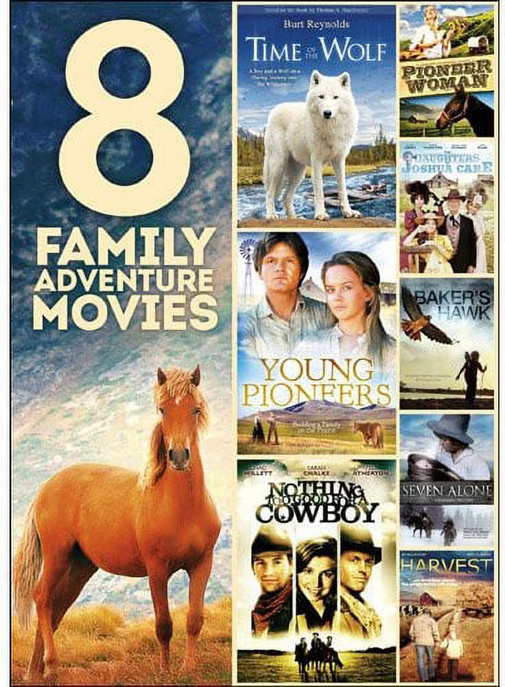 8 FAMILY ADVENTURE MOVIES - Walmart.com