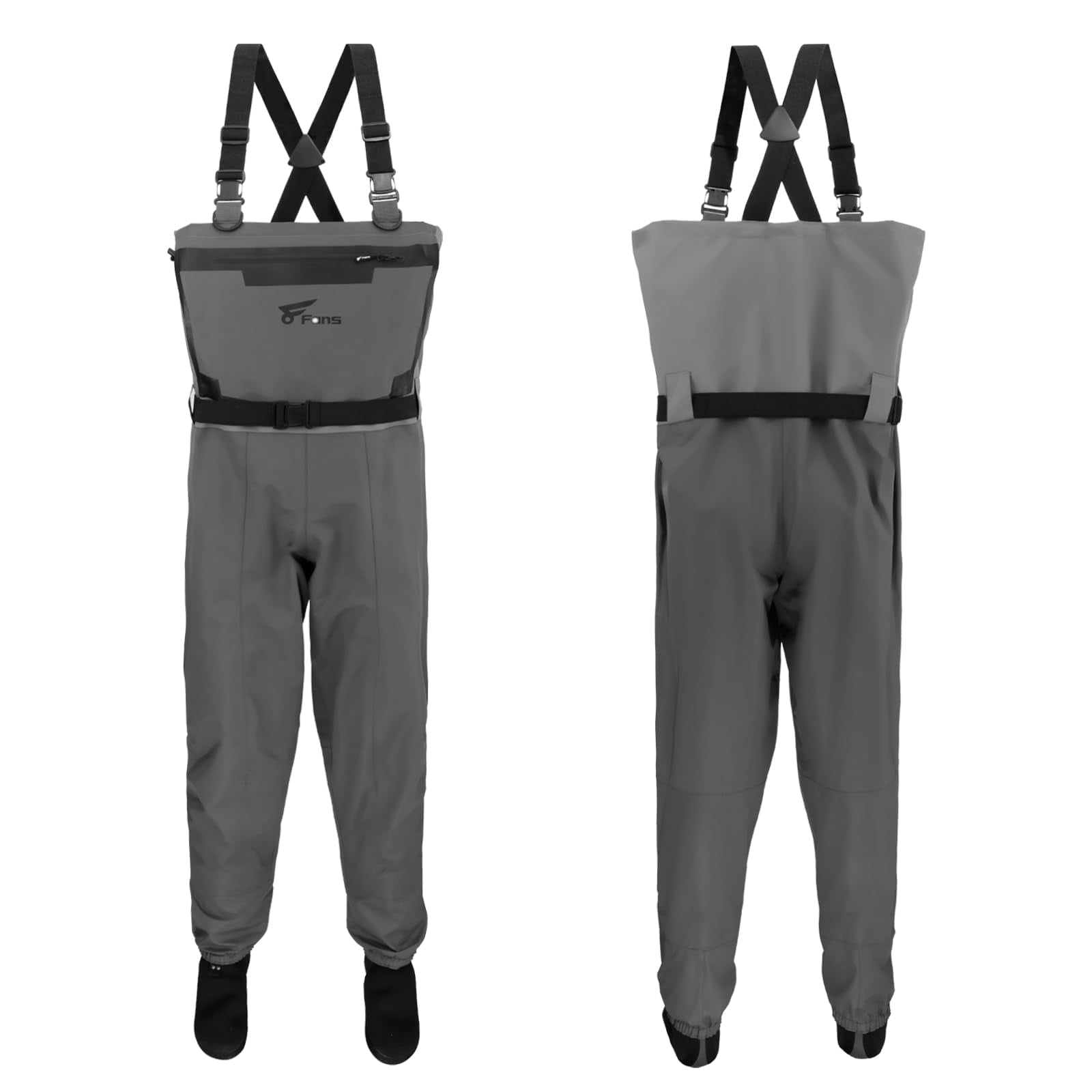 8 Fans Fishing Chest Waders for Men and Women, Waterproof Breathable ...