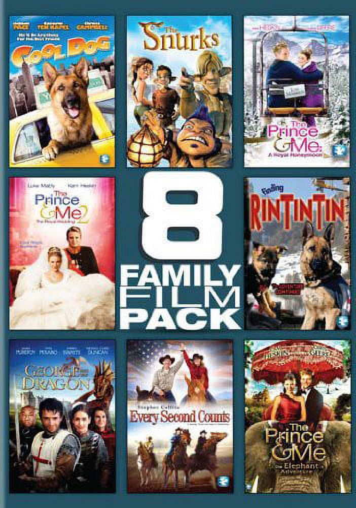 8 Film Family: Family Pack (DVD) - Walmart.com