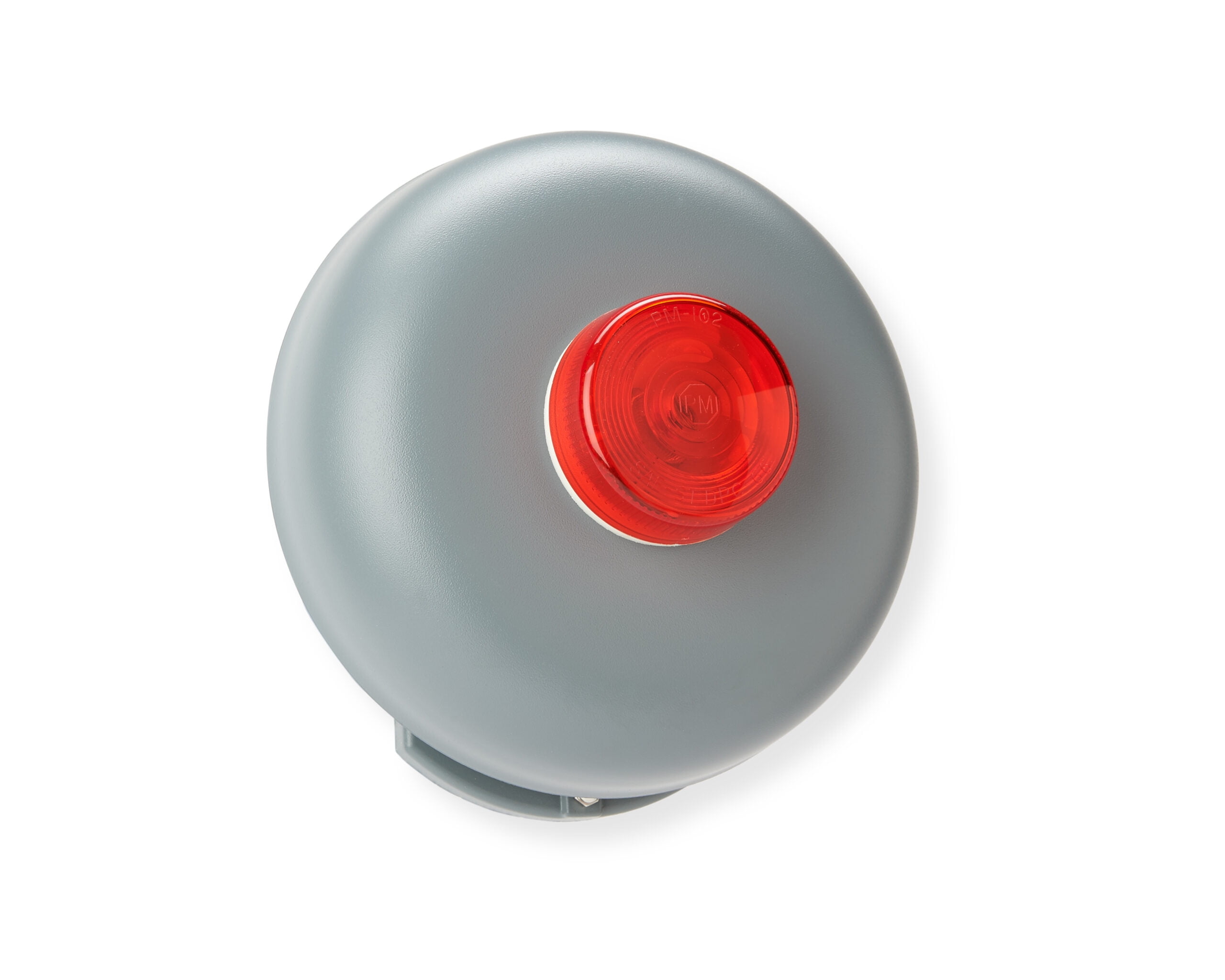 8" Flashering Bell - Single Stroke 12VDC Pigtail Outdoor Bell with Red ...