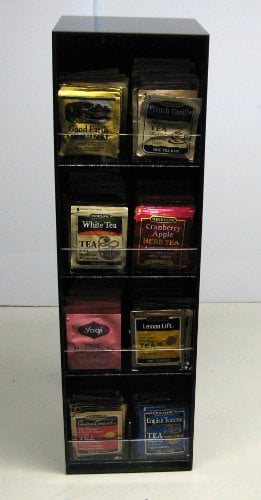 8 Flavor Tea Rack coffee counter Organizer 224 total packs - Walmart.com