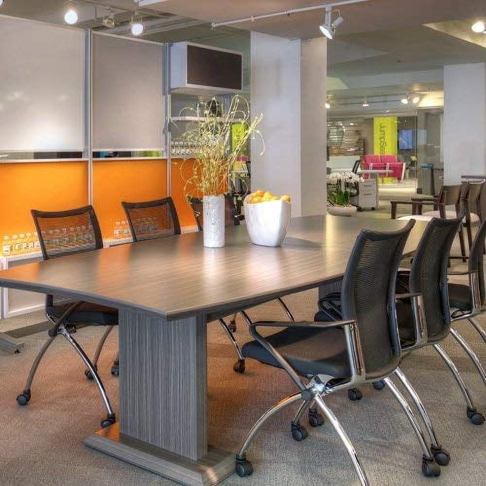 Modern 8ft-16ft Conference Table & Chairs Set; Rectangular for ...