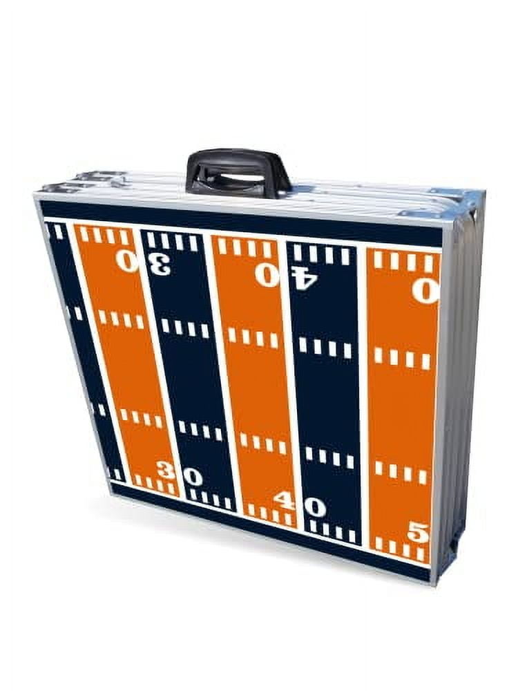 8-Foot Folding Portable Pong Table w/Optional Cup Holes & LED Lights ...