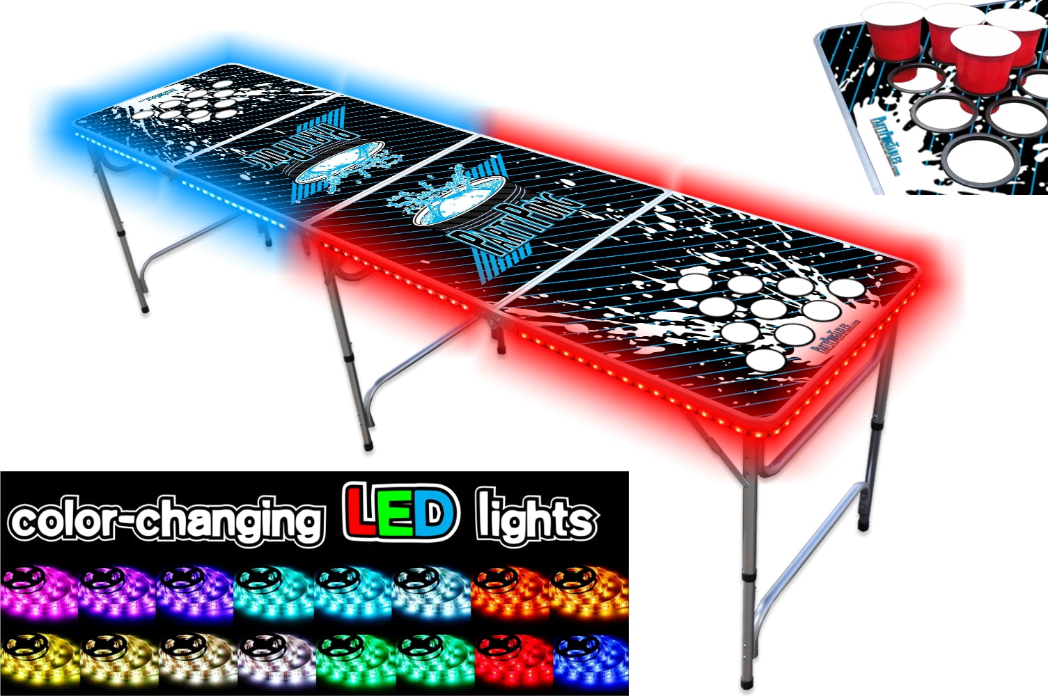 Led Beer Pong Table