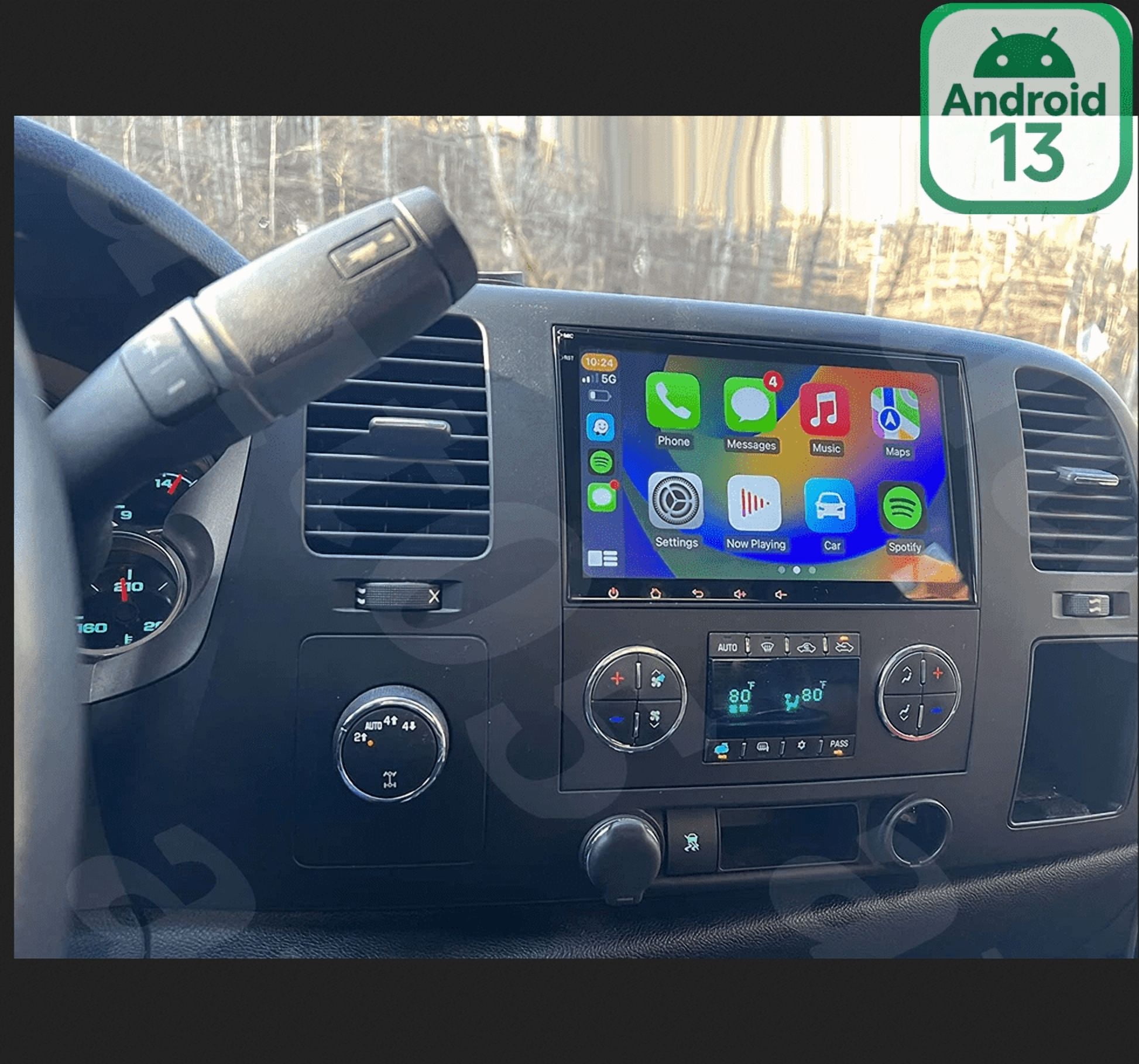 8" For Chevy Silverado 2007-2013 Car Stereo Radio, Android 13 with ...