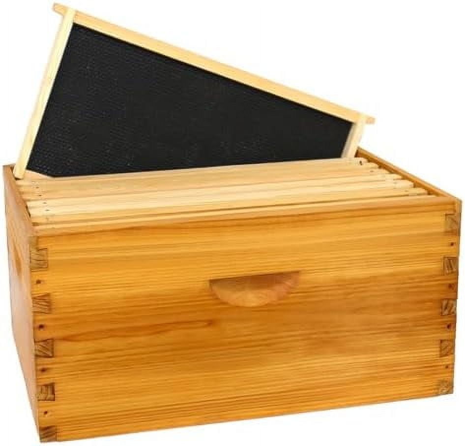 8 Frame Deep Brood Bee Hive Box, Langstroth Honey Bee Hives Bee Box for ...