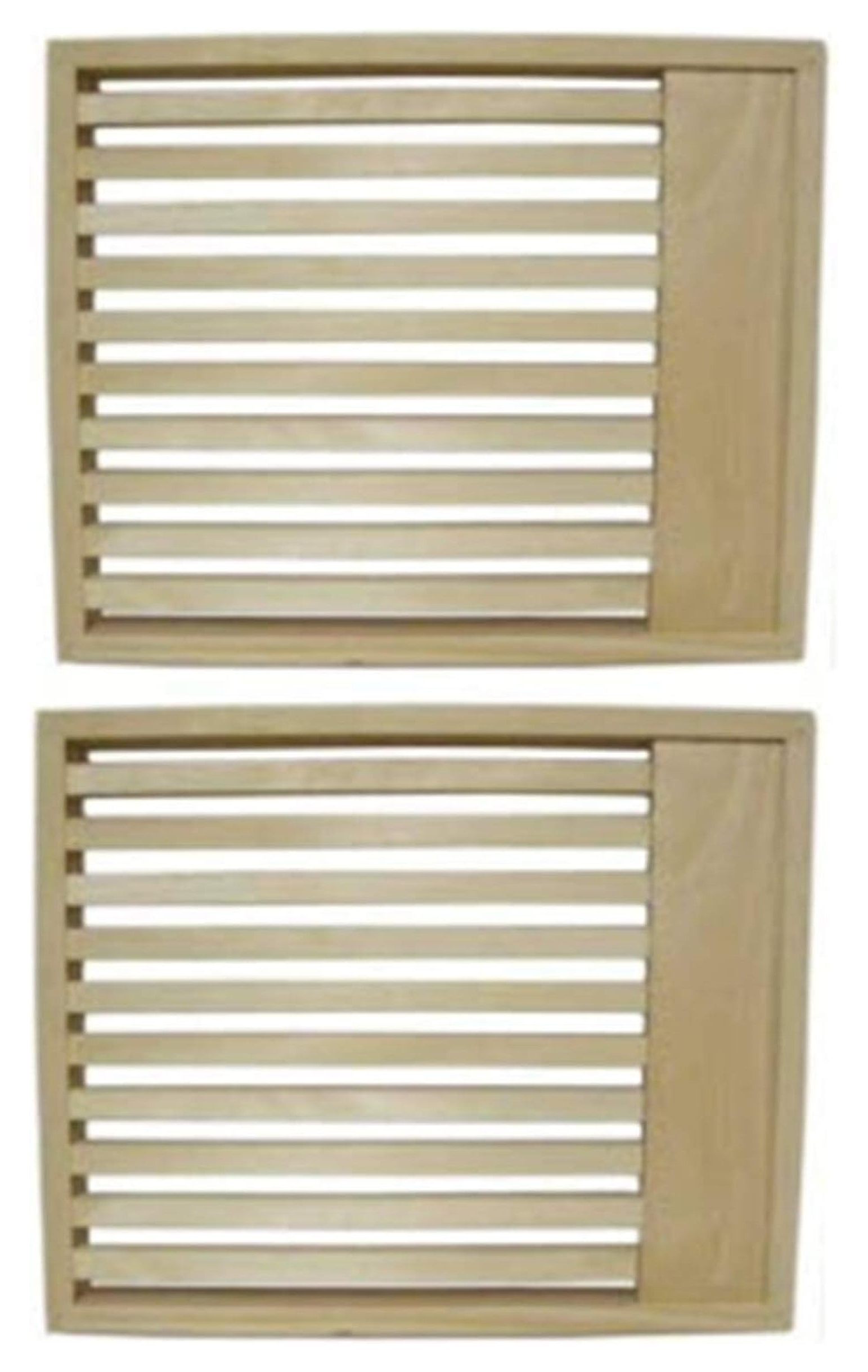 8 Frame Slatted Rack for Beekeepers (2) - Walmart Business Supplies
