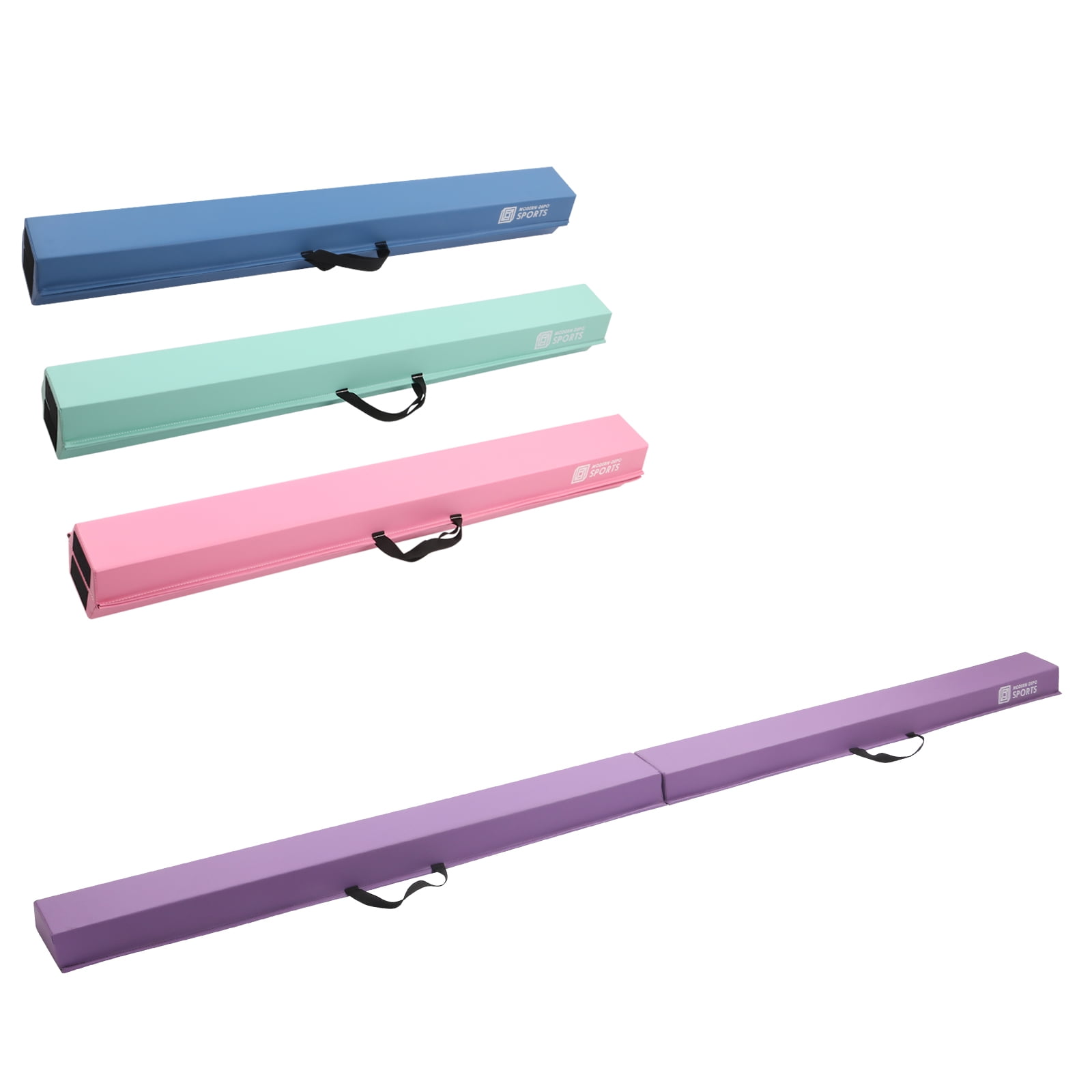 8 Ft Folding Balance Beam Anti-slip Walking Beam for Kids | Balance ...