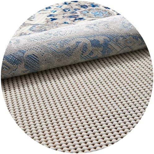 8 Ft Round Rug Pad Gripper for Hardwood Floors, Non Slip Circle Rug ...