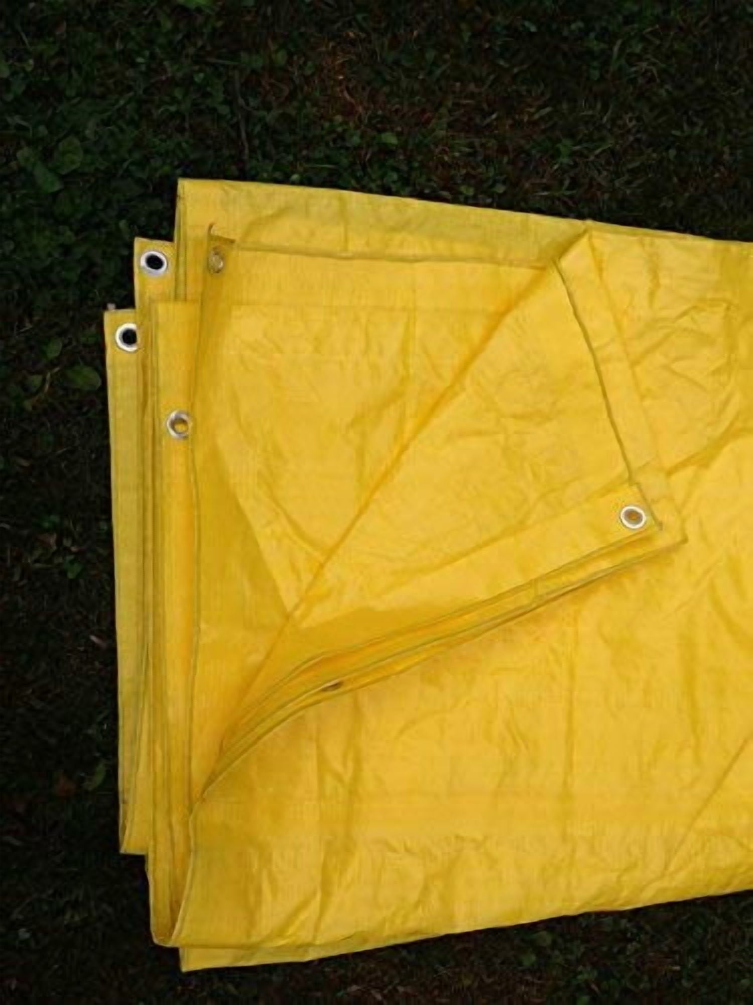 8 Ft X 10 Ft High Visibility Yellow Tarp - 3.3 Oz. - Walmart.com